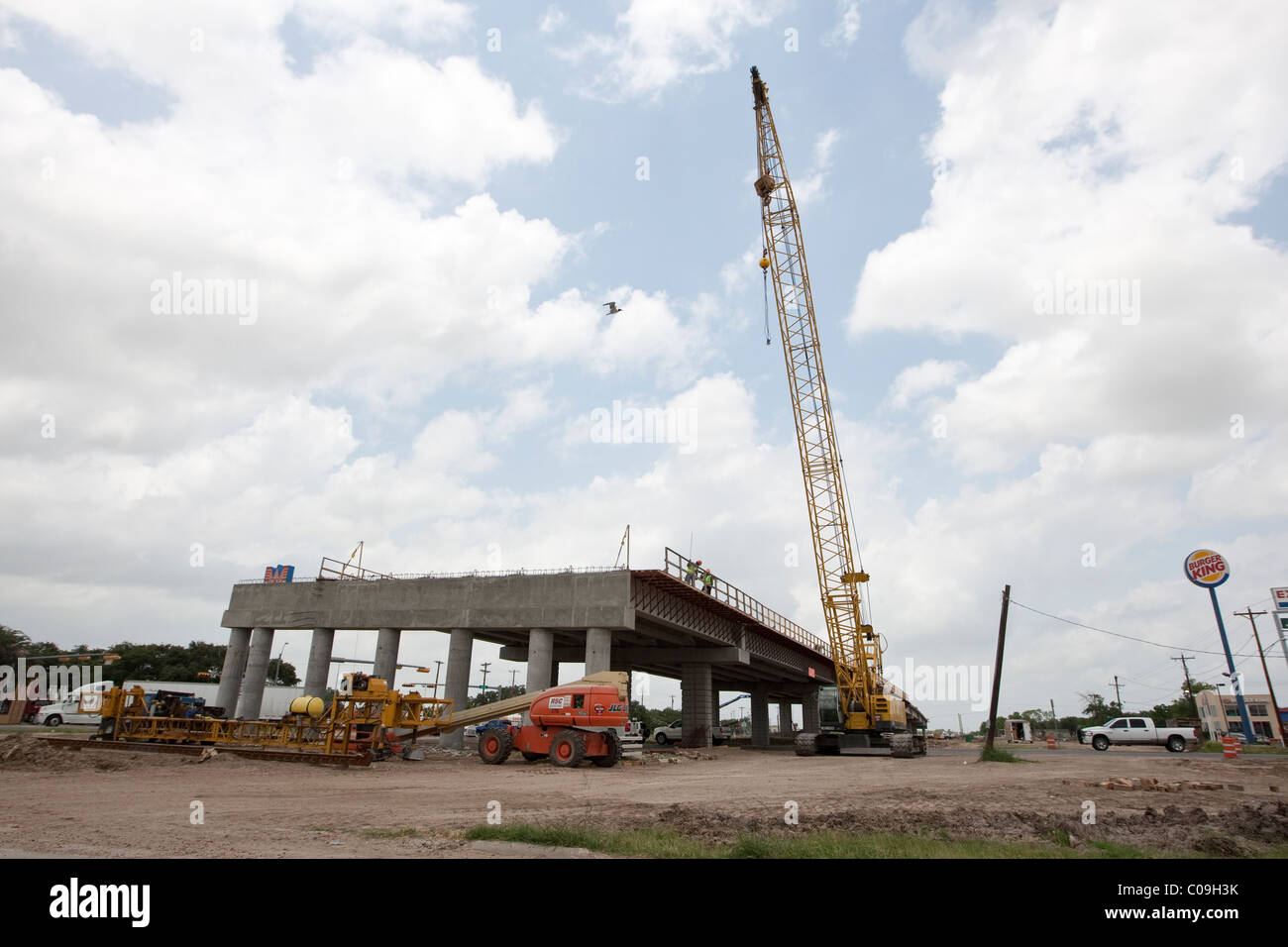 Highway in construction hi-res stock photography and images - Alamy