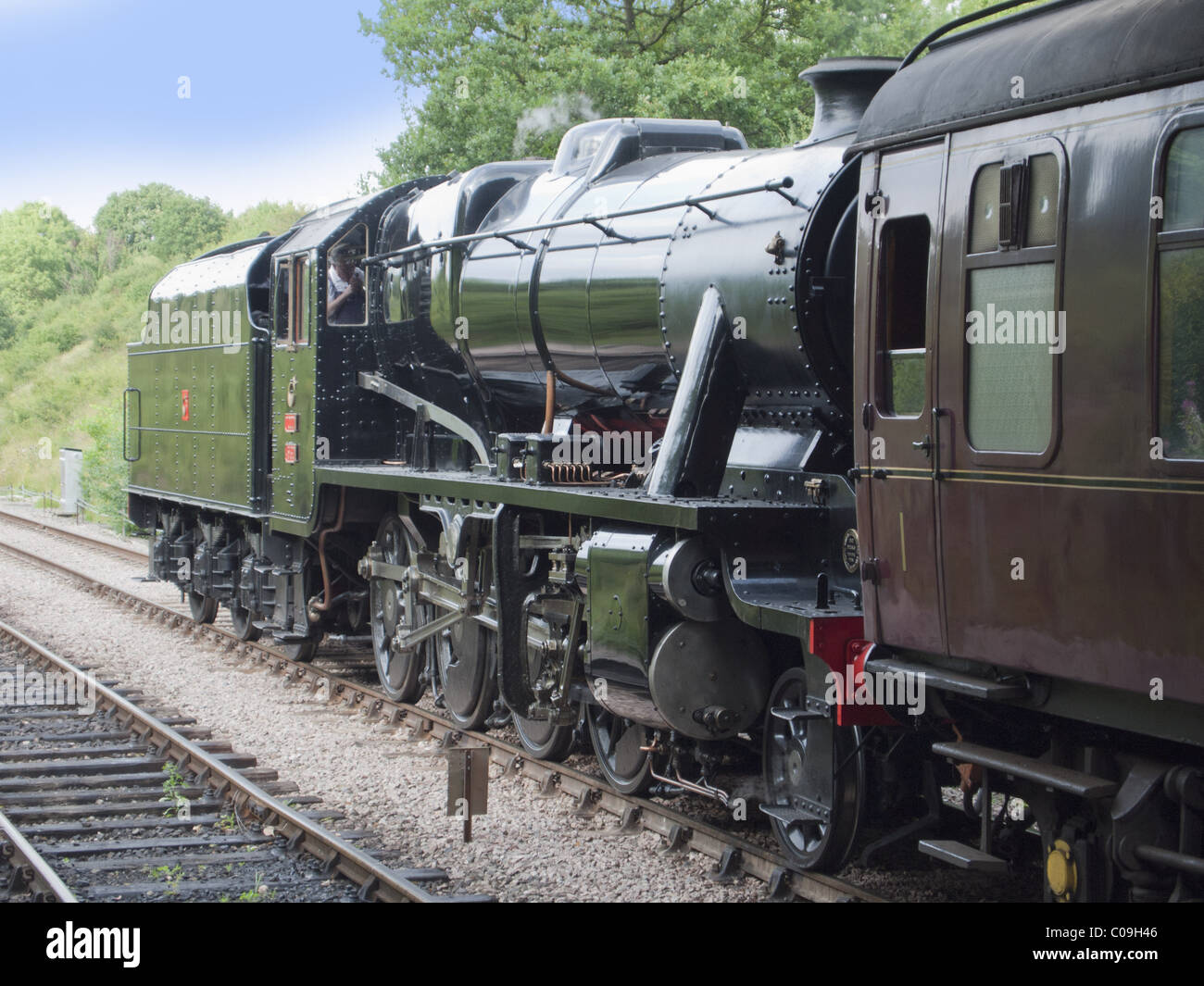 gloucestershire warwickshire railway toddington station Stock Photo - Alamy