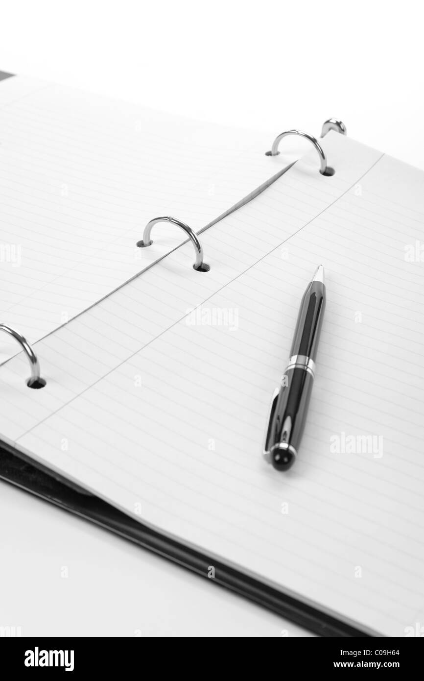 Ring binder notebook hi-res stock photography and images - Alamy
