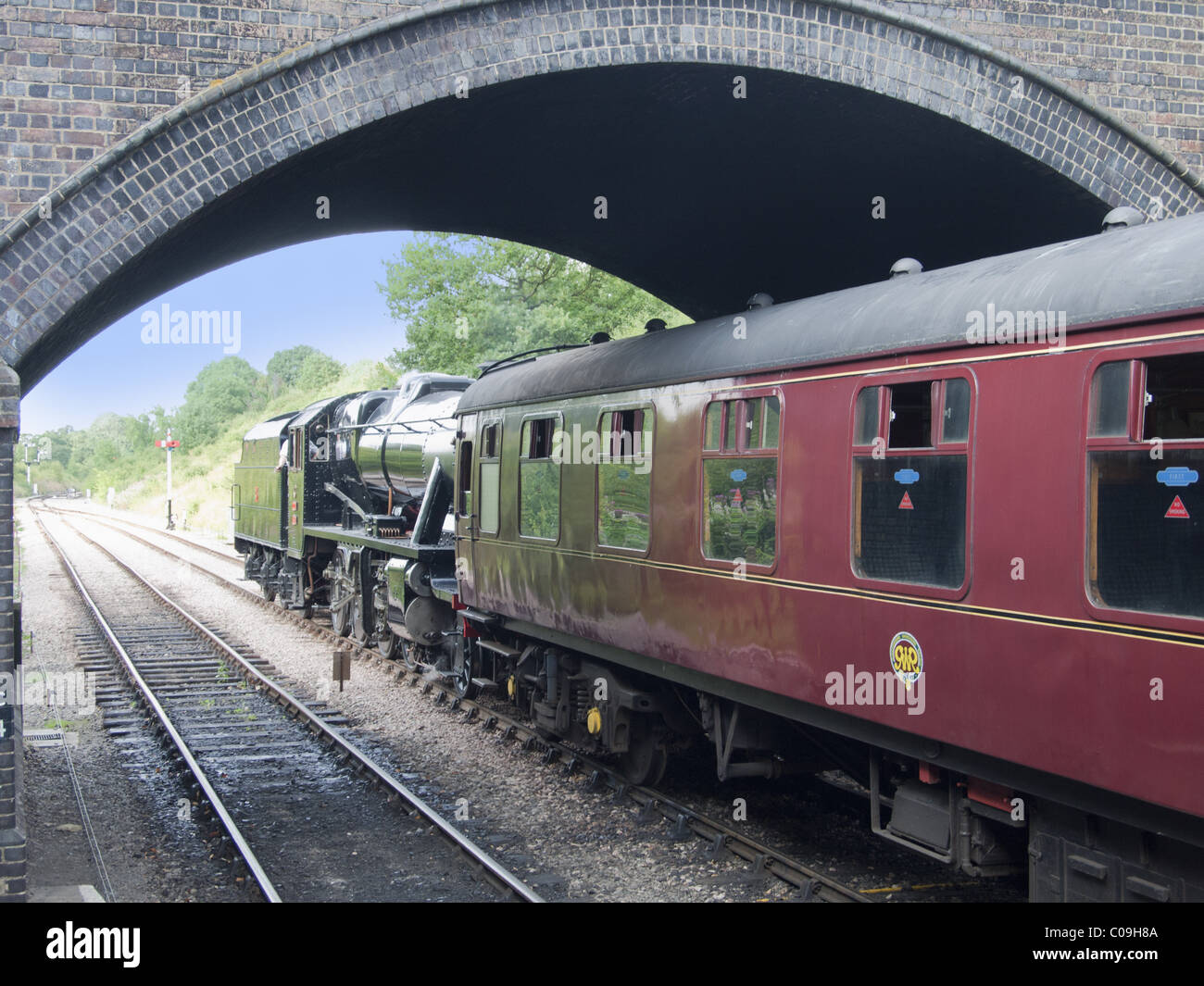gloucestershire warwickshire railway toddington station Stock Photo - Alamy