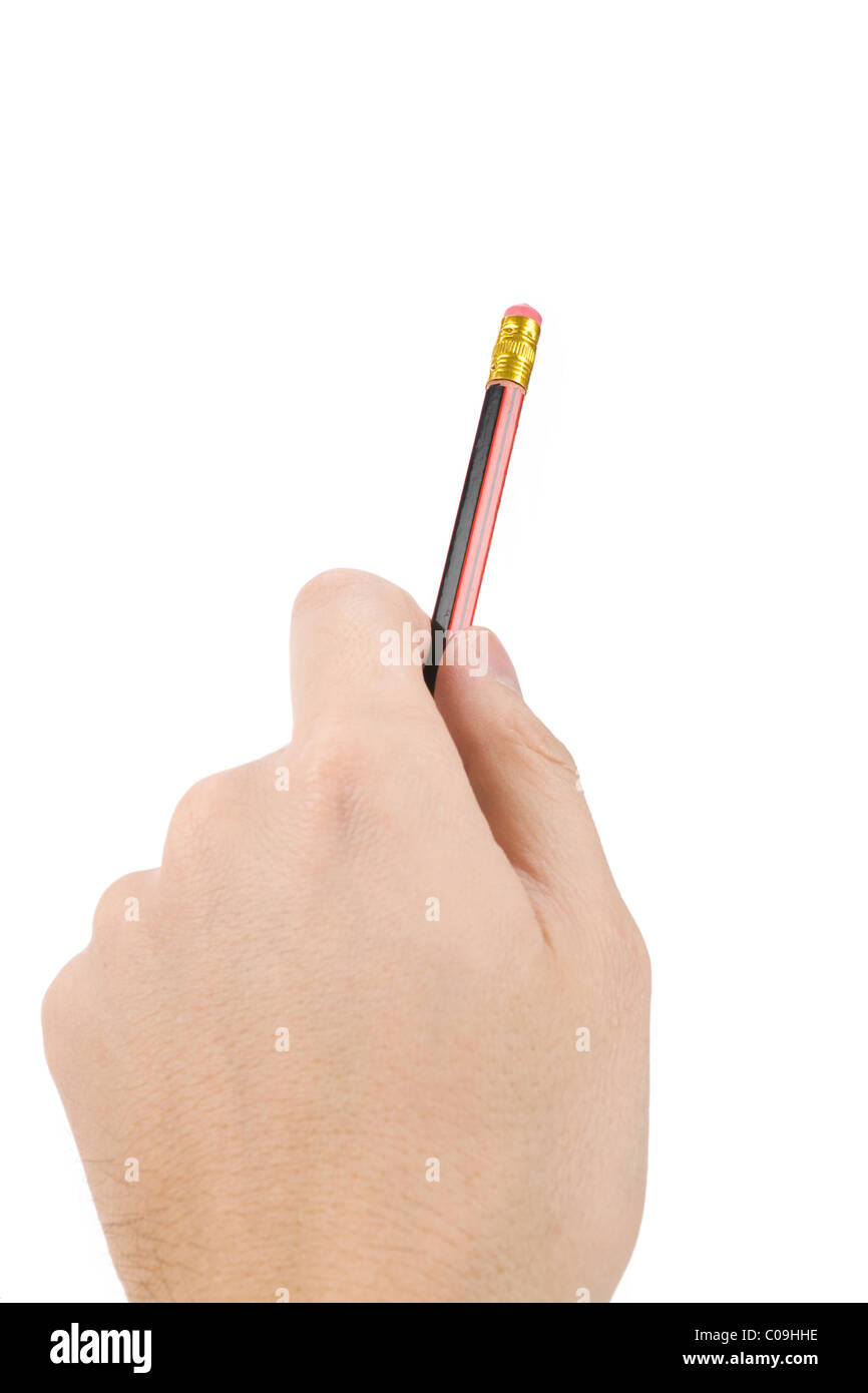 hand Pointing with white background Stock Photo - Alamy