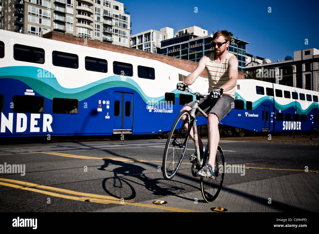 Striped train High Resolution Stock Photography and Images - Alamy