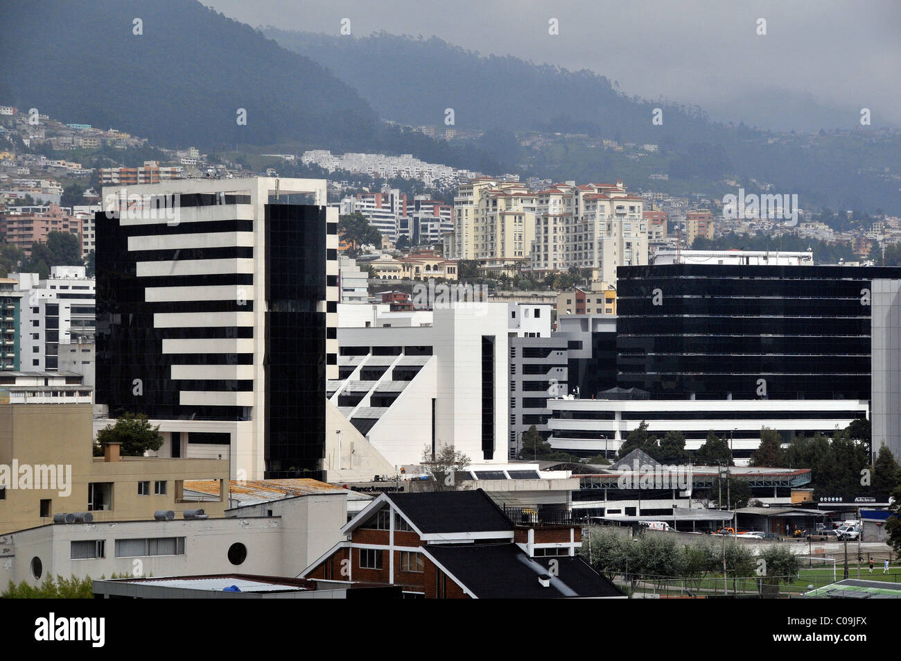 business district Quito Ecuador Stock Photo - Alamy