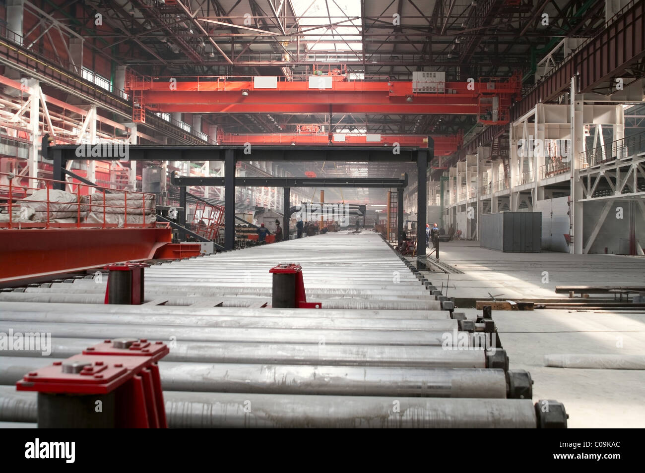Steel rolling machine factory hi-res stock photography and images - Alamy