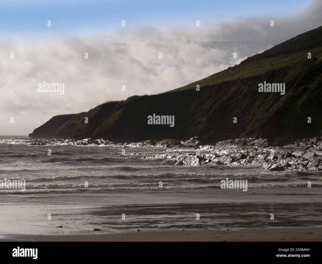 saunton sands devon Stock Photo - Alamy