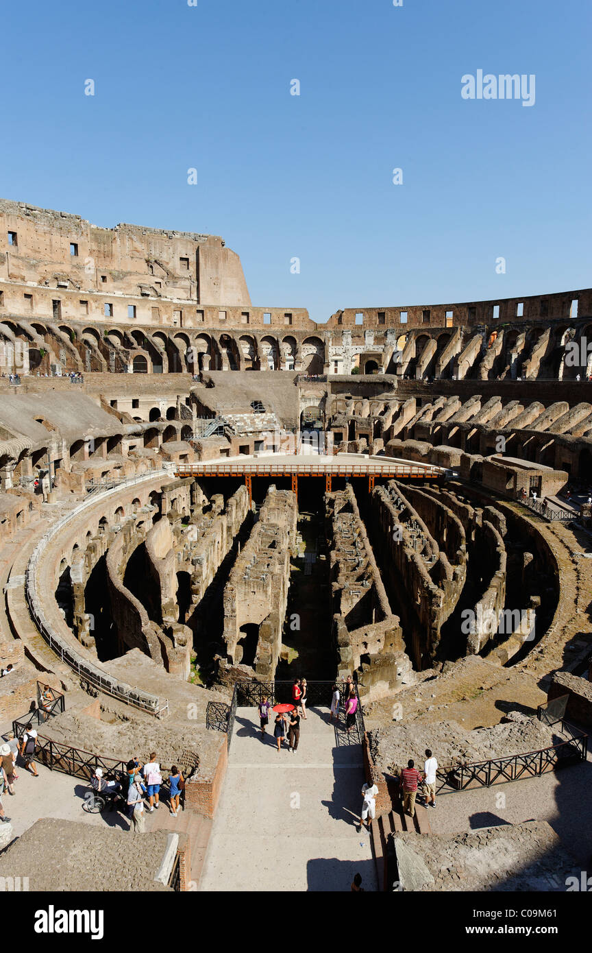 Colosseum Colosseo, Amphitheatre built 72 CE by emperor Vespasian, Rome ...