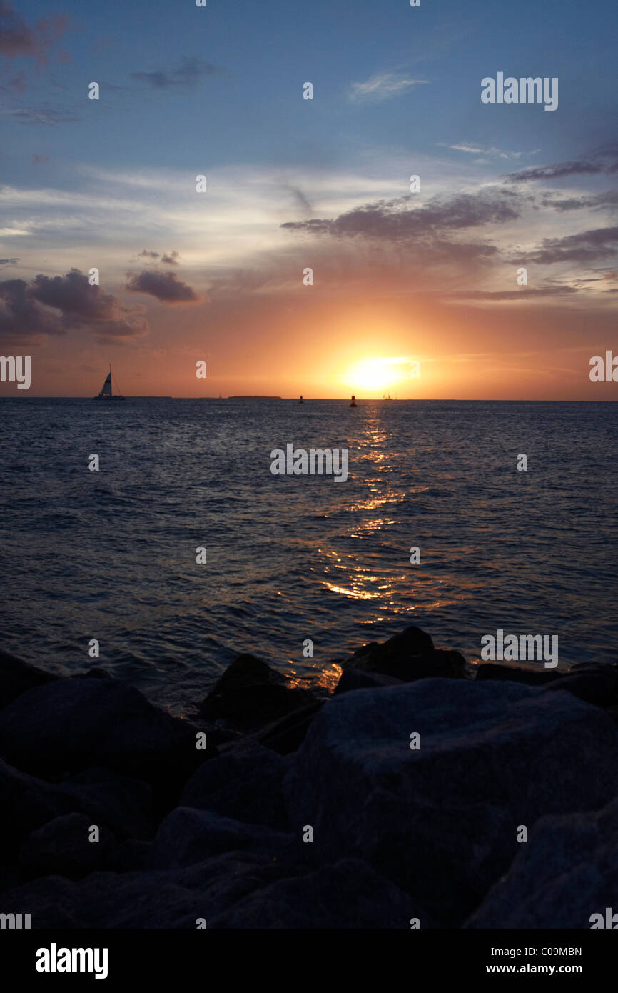 Florida Keys Sunset Stock Photo - Alamy