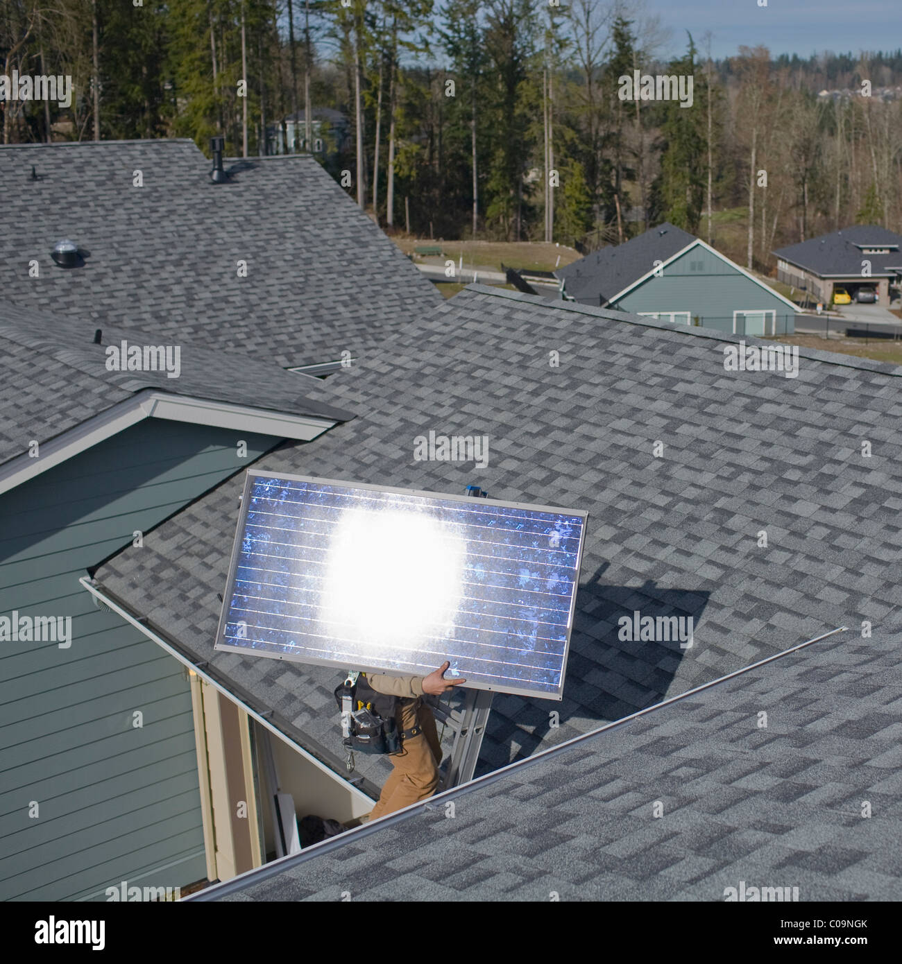 Solar glare usa hi-res stock photography and images - Alamy