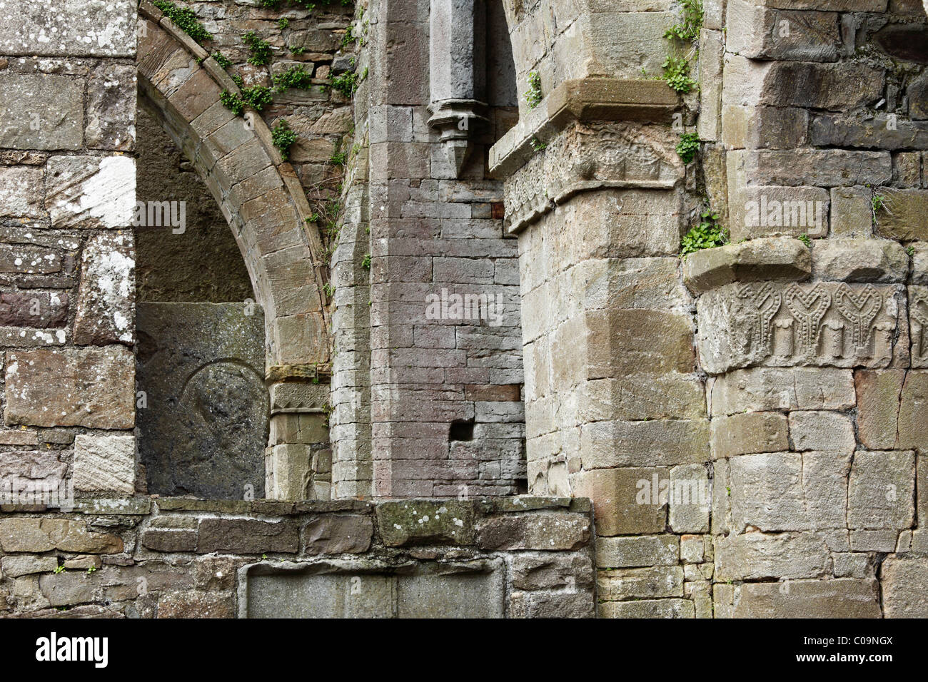 Abbey Walls High Resolution Stock Photography and Images - Alamy