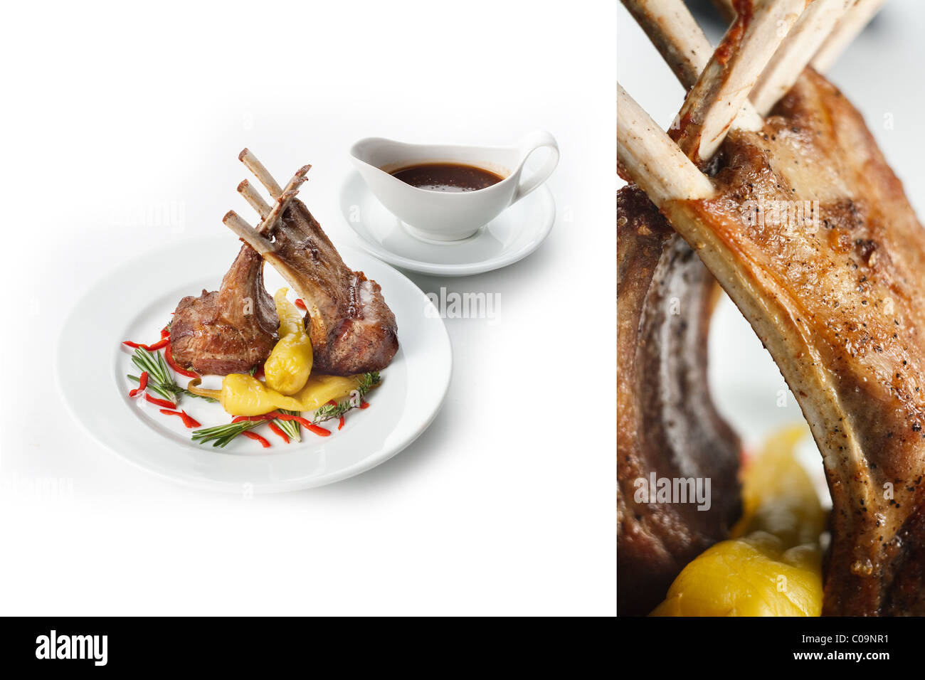 Mutton plate hi-res stock photography and images - Alamy