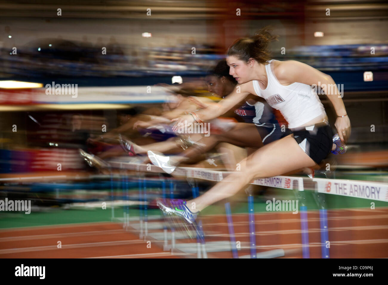 60 meter hurdles hi-res stock photography and images - Alamy