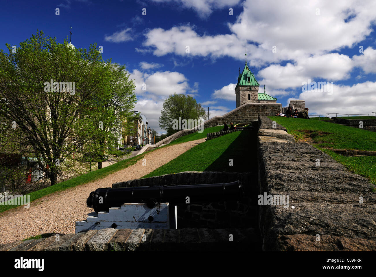 Quebec city walls hi-res stock photography and images - Alamy