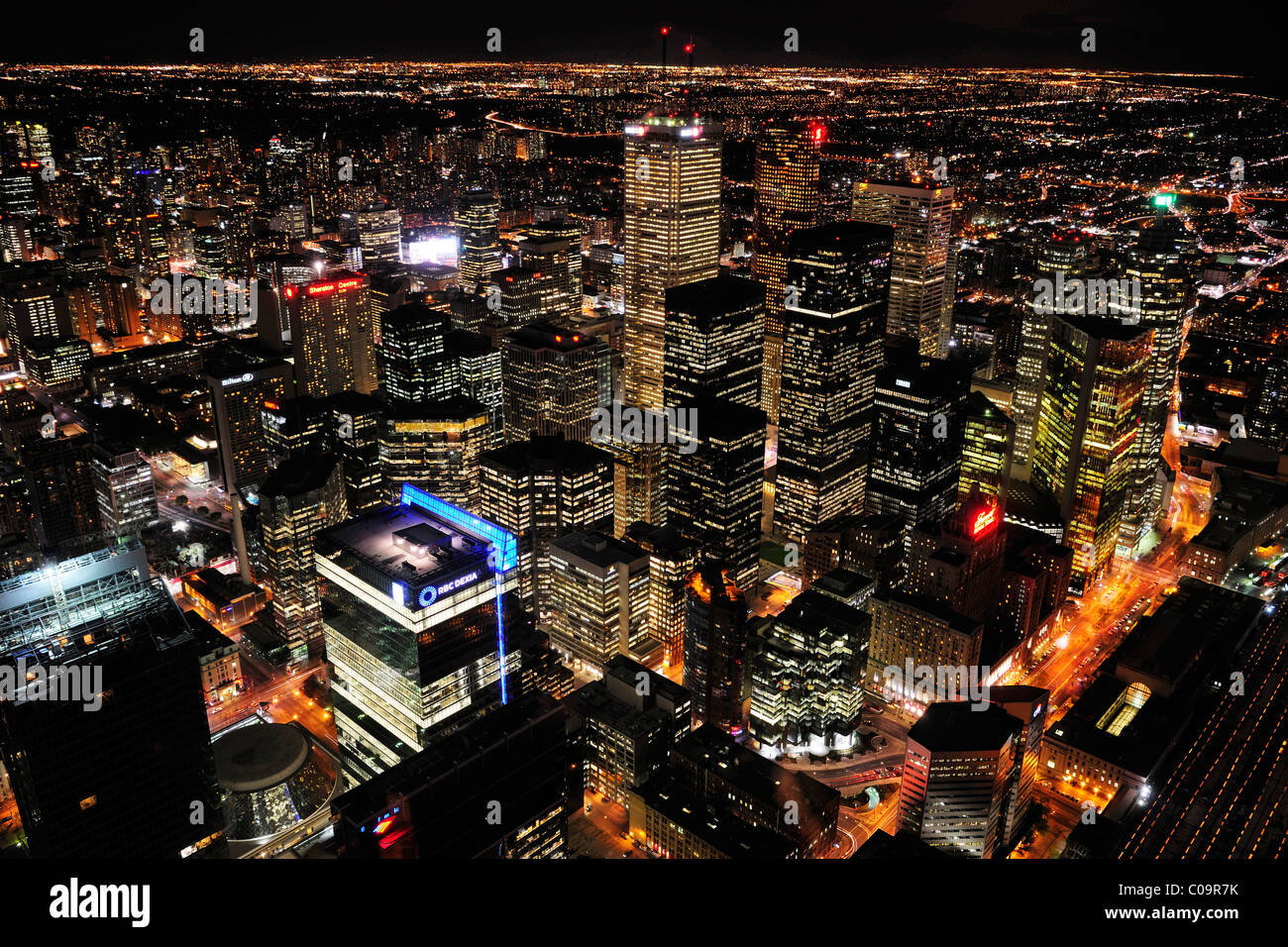 Ontario Canada City At Night