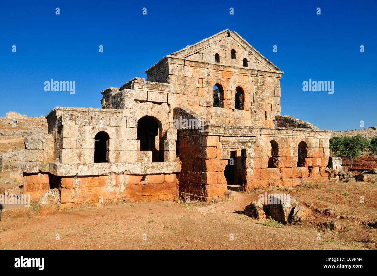 Byzantine bath at the archeological site of Serjilla, Dead Cities ...