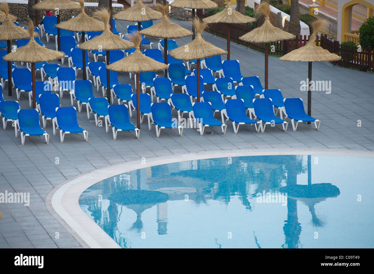 Menorca swimming pool hi-res stock photography and images - Alamy