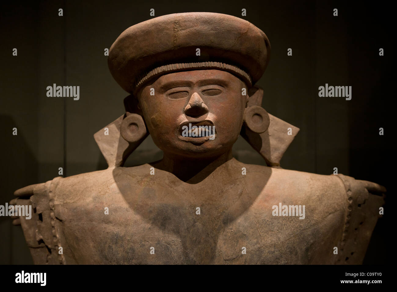 Statue of a Huastec Priestess from the Mesoamerican Classic Period now ...