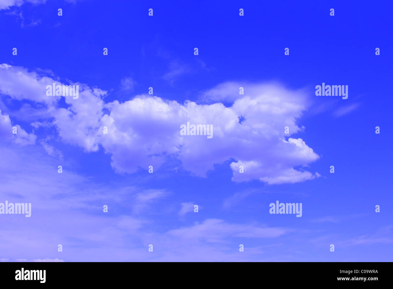 Partly Cloudy Background Stock Photo - Alamy