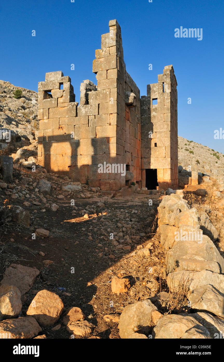 Ruin of the Byzantine monastery of Breigh, Dead Cities, Syria, Middle ...