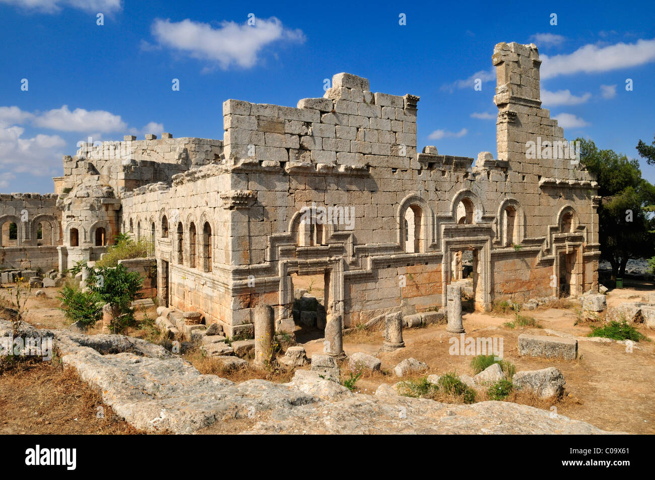Ruin of Saint Simeon Monastery, Qala'at Samaan, Qalaat Seman ...