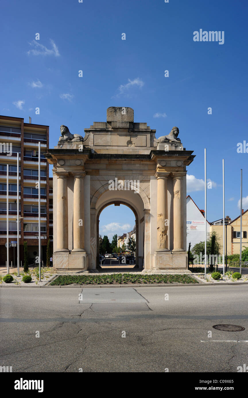 Speyerer tor city gate frankenthal hi-res stock photography and images ...