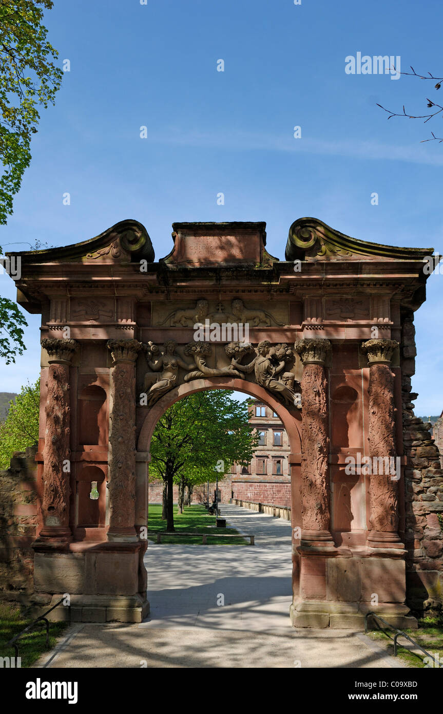 Entrance to heidelberg castle High Resolution Stock Photography and ...