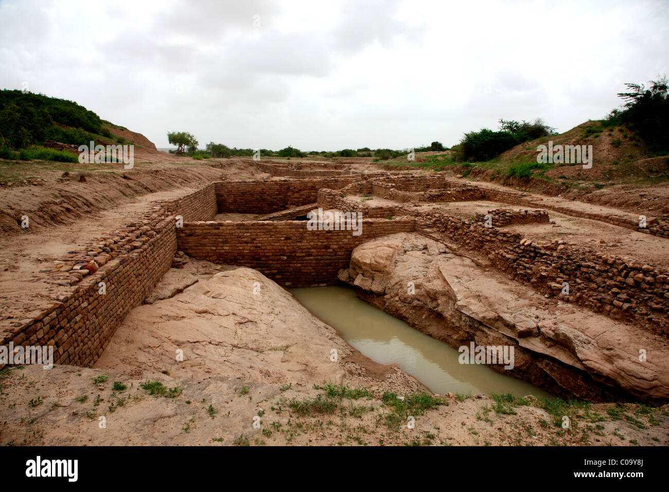 Dholavira an excavated site of ancient city of Harappa civilisation ...