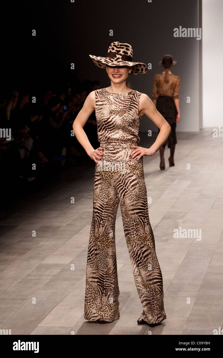 London Fashion Week, Collection by designer Caroline Charles Stock ...