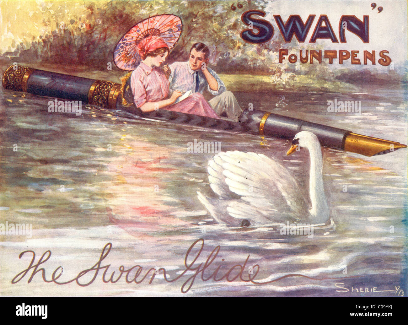 Swan Pens High Resolution Stock Photography and Images - Alamy
