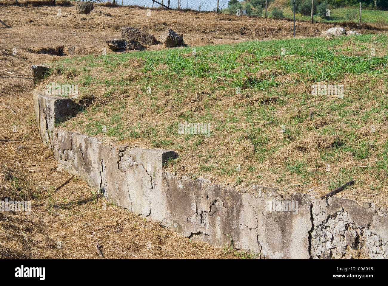 Etruscan Necropolis of Ara del Tufo, Tumulus Tomb, Tuscania, Viterbo ...
