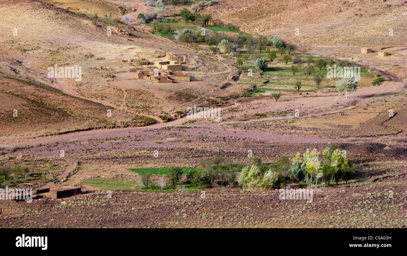 Trekking in the Jebel Sahro region, Morocco Stock Photo - Alamy