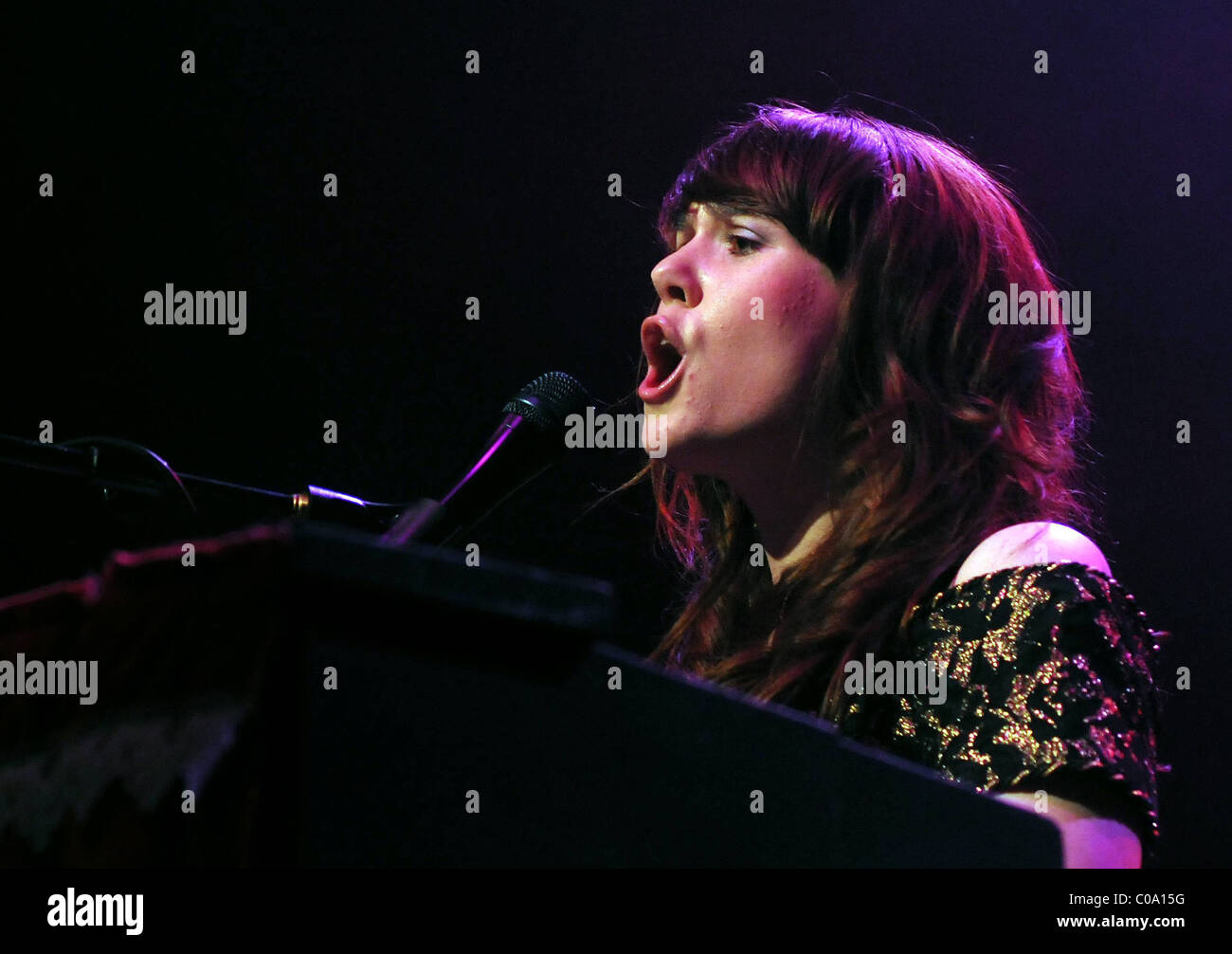 Brit Award winning musician Kate Nash performing live in concert at The ...