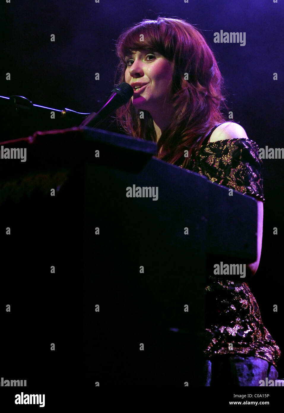 Brit Award winning musician Kate Nash performing live in concert at The ...