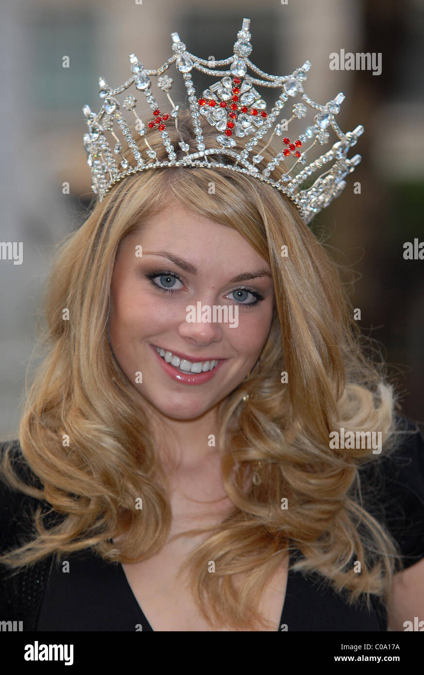 Miss England - Georgia Horseley RNID Ear Of The Year - press launch at ...