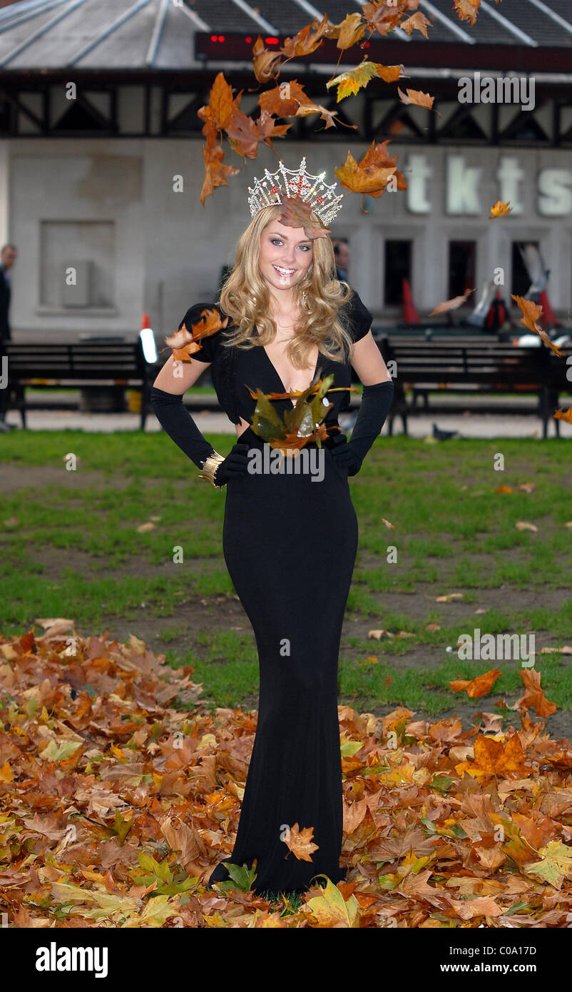 Miss England - Georgia Horseley RNID Ear Of The Year - press launch at ...