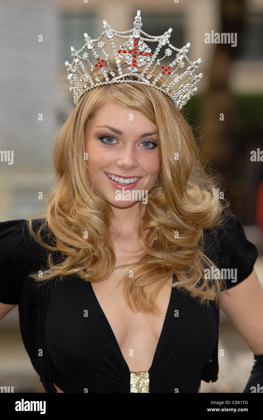 Miss England - Georgia Horseley RNID Ear Of The Year - press launch at ...