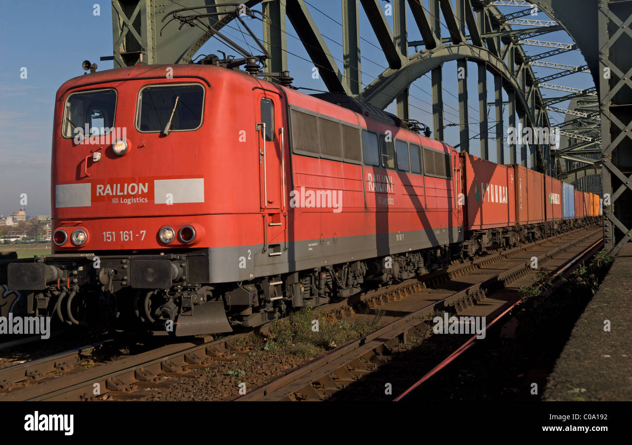 Railion deutsche bahn freight train hi-res stock photography and images - Alamy