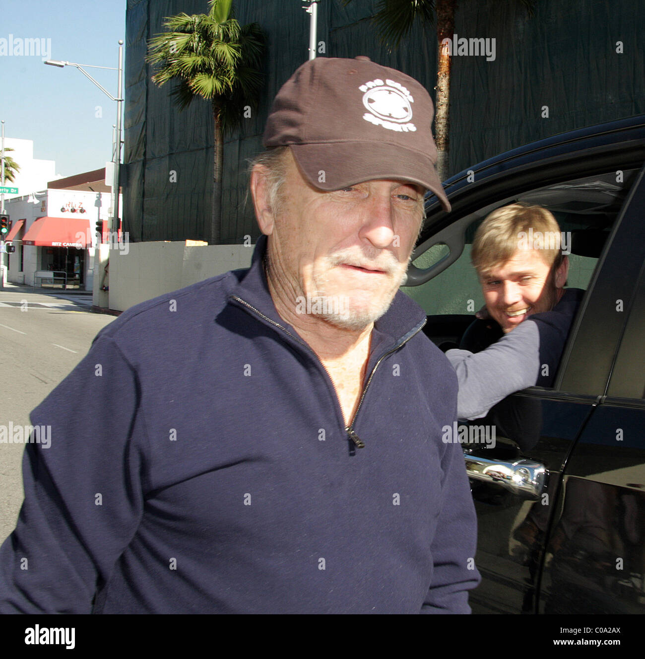 Robert Duval After lunching with friends at a Beverly Hills restaurant ...