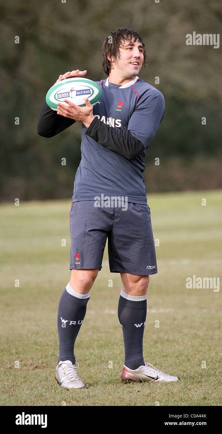 Gavin Henson The Welsh rugby team training in preparation for there ...