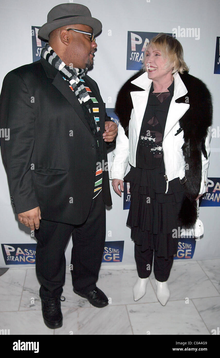 Stew aka Mark Stewart and Debbie Harry Opening night of the Broadway ...