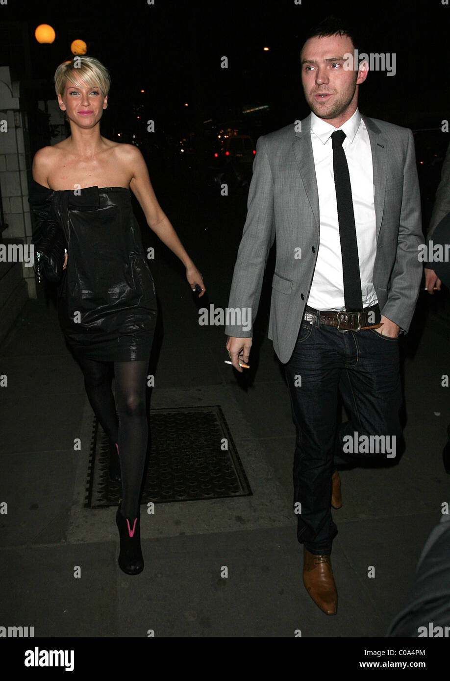 Sarah Harding and Tom Crane Samsung gala dinner in aid of Cystic ...