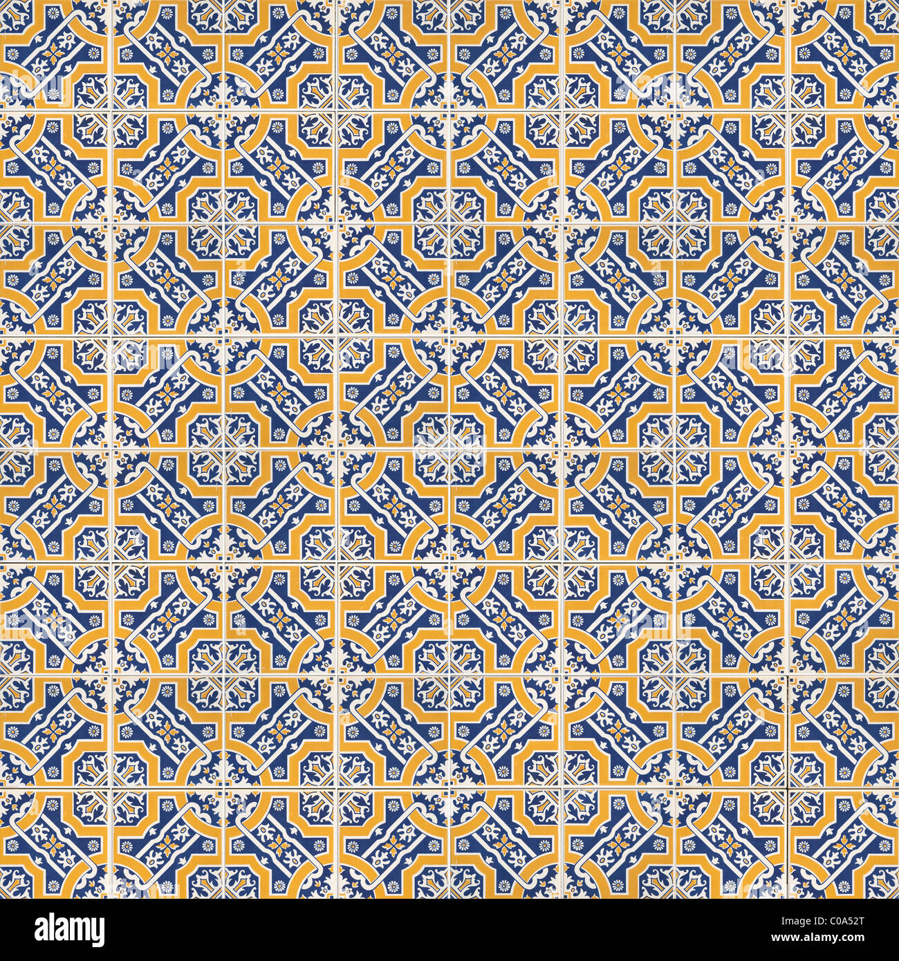Seamless tile pattern of ancient ceramic tiles Stock Photo - Alamy