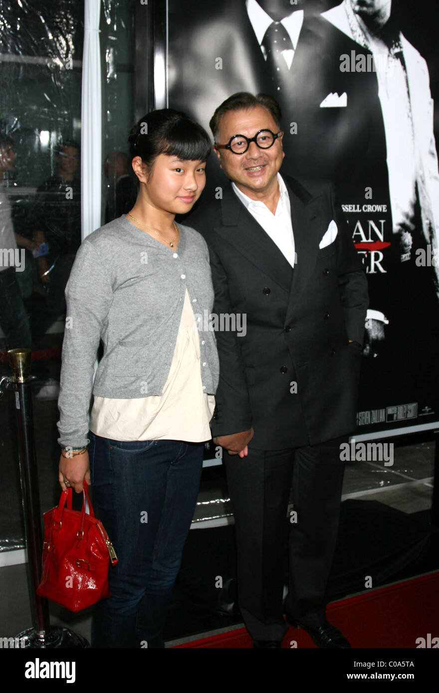 Mr.Chow and Asia Chow Industry Screening of 'American Gangster' held at ...