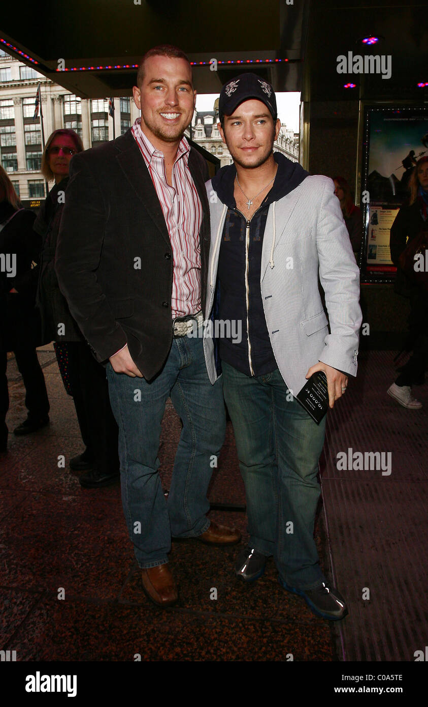Stephen Gately and Andrew Cowles 10,000 B.C VIP sceening held at the ...