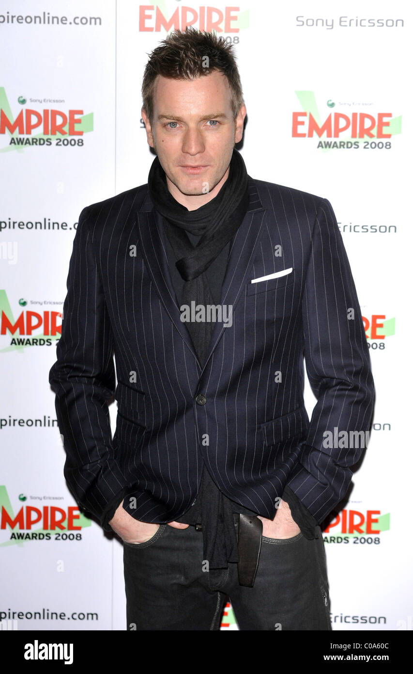 Ewan McGregor Empire Awards held at the Grosvenor House London, England ...