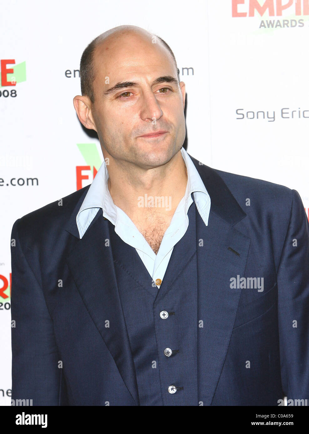 Mark Strong Empire Awards held at the Grosvenor House London, England ...