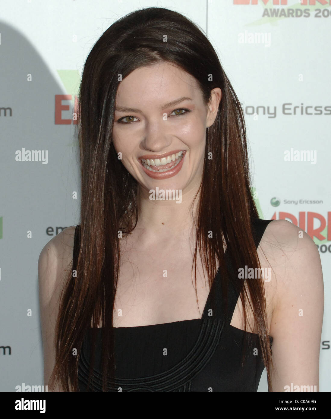 Talulah Reily Empire Film Awards held at Grosvenor House Hotel London ...