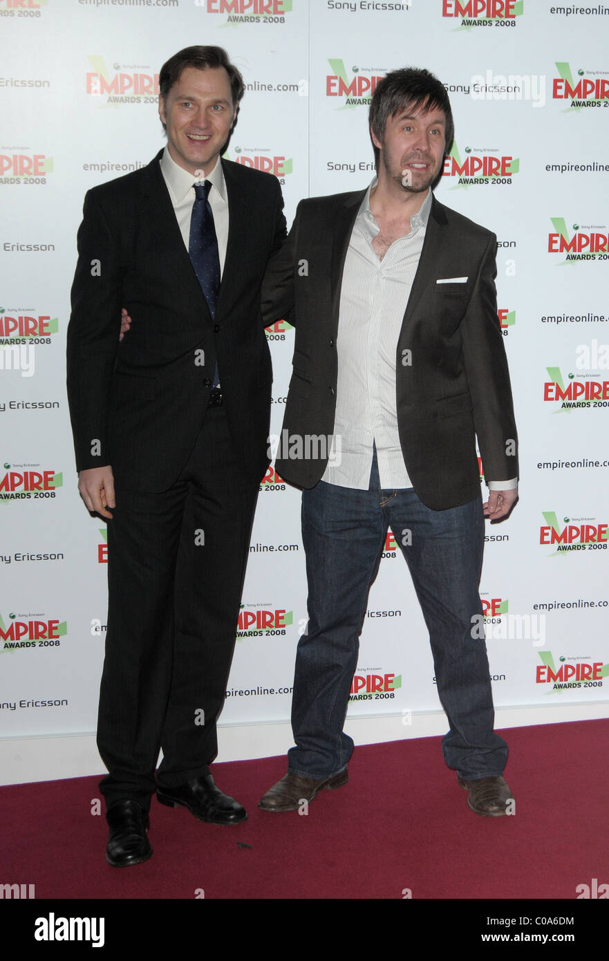 David Morrisey and Paddy Considine Empire Film Awards held at Grosvenor ...