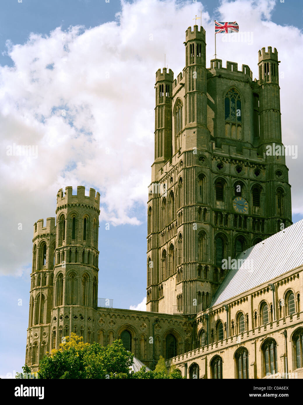 Ely cathedral west tower hi-res stock photography and images - Alamy