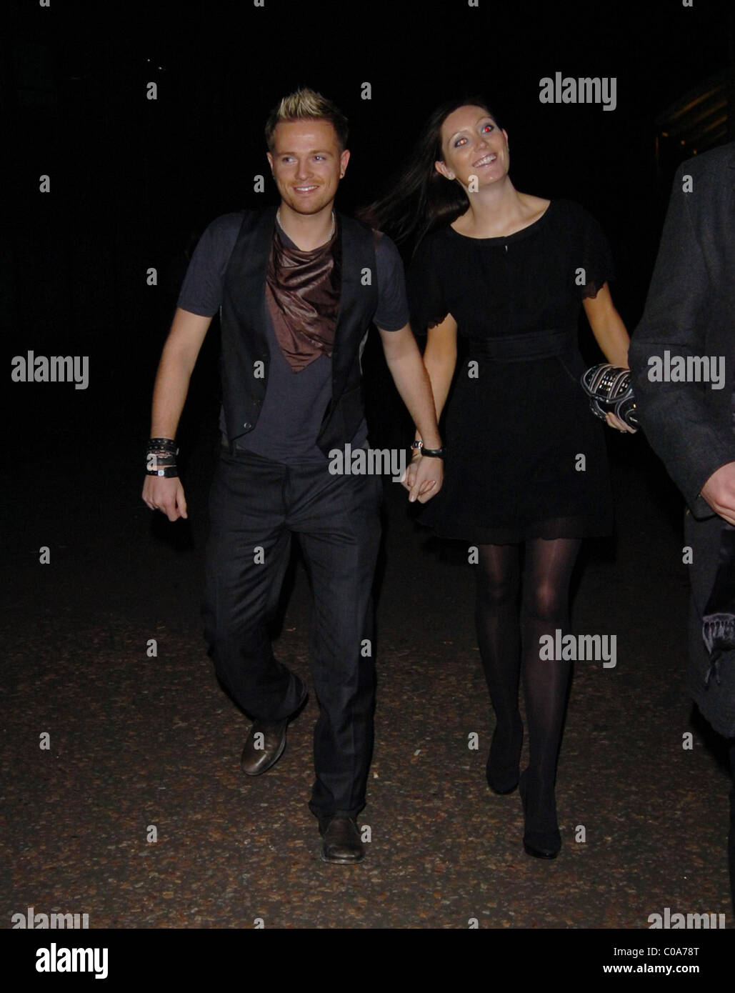Nicky Byrne and Georgina Ahern 'An Audience With Celine Dion' at ...