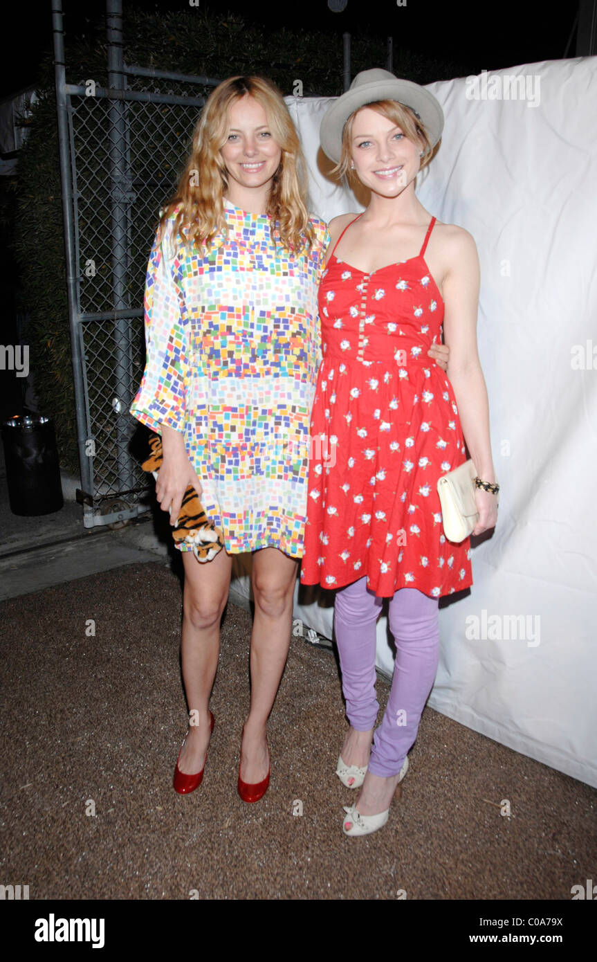 Bijou Phillips and Lauren German Mercedes-Benz Autumn 2008 LA Fashion ...
